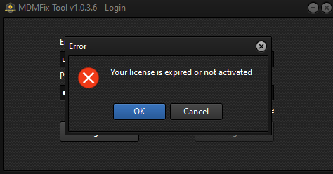 Licencia MDMFix Tool 【Activar o renovar 3, 12 meses】