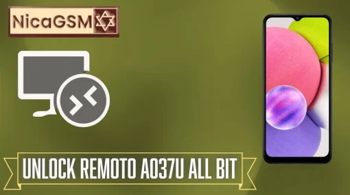 Remoto Unlock A037U 【Samsung A03S todos los Bit】