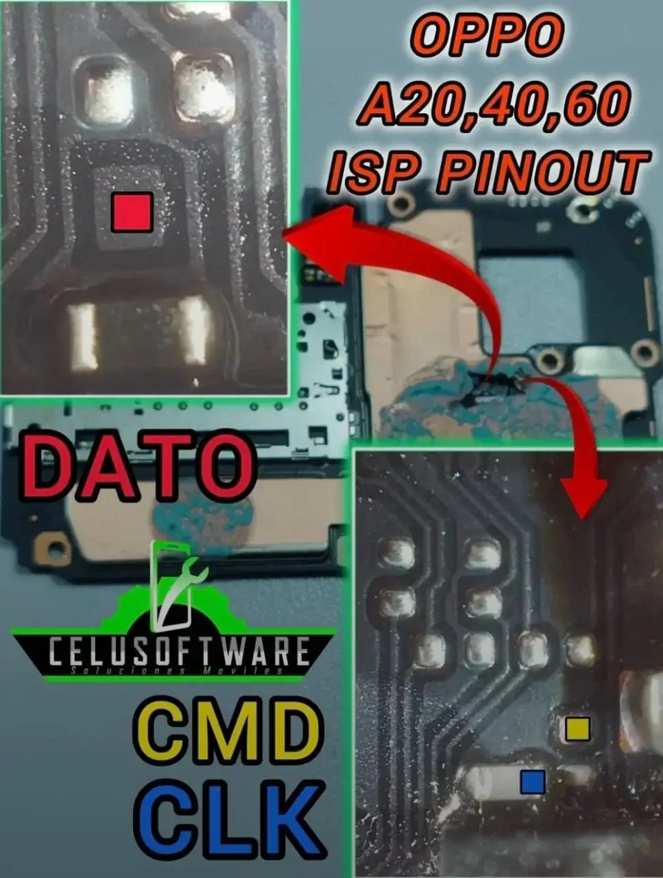 Pinout CPH2641 CPH2669 CPH3669 Oppo A20 A40 A60