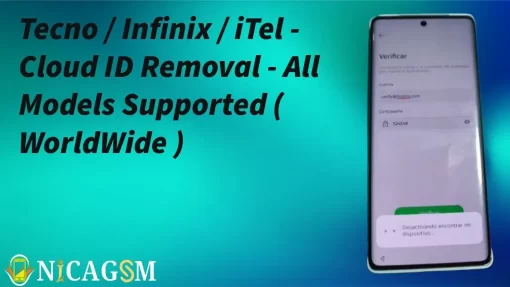 Tecno Infinix iTel Cloud ID Removal 【Todos los modelos】